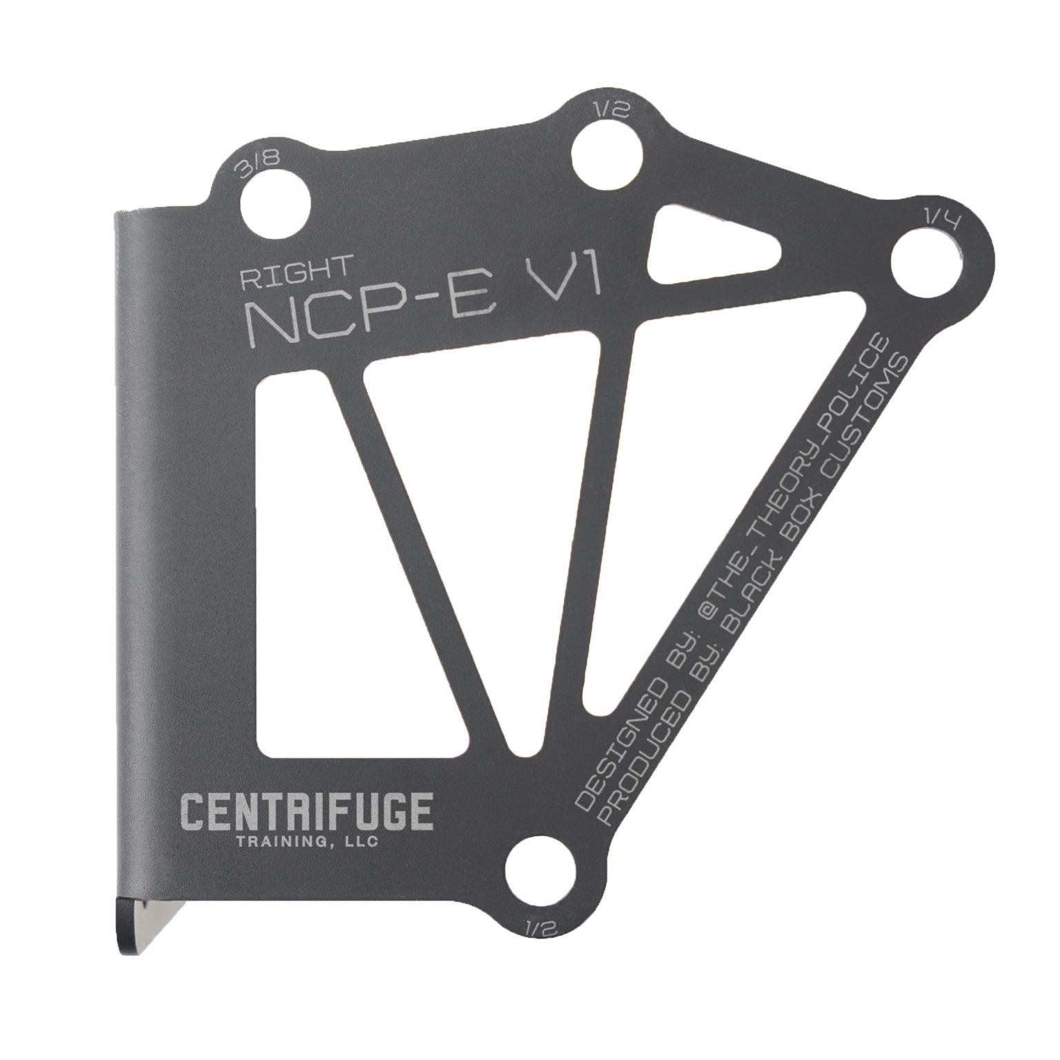Negative Cant Plate + Equipment Mount – Centrifuge Training